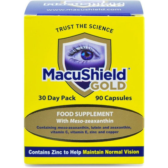 Macushield Gold 90 Capsules (30 Day Pack) – British Pharmacare