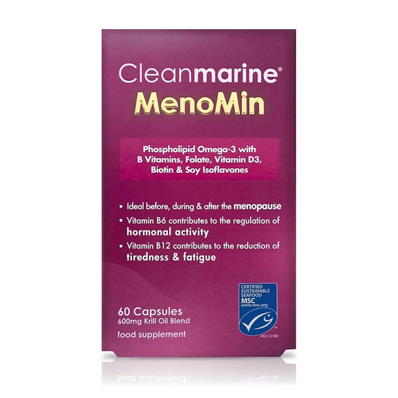 Cleanmarine MenoMin 30 capsules – British Pharmacare