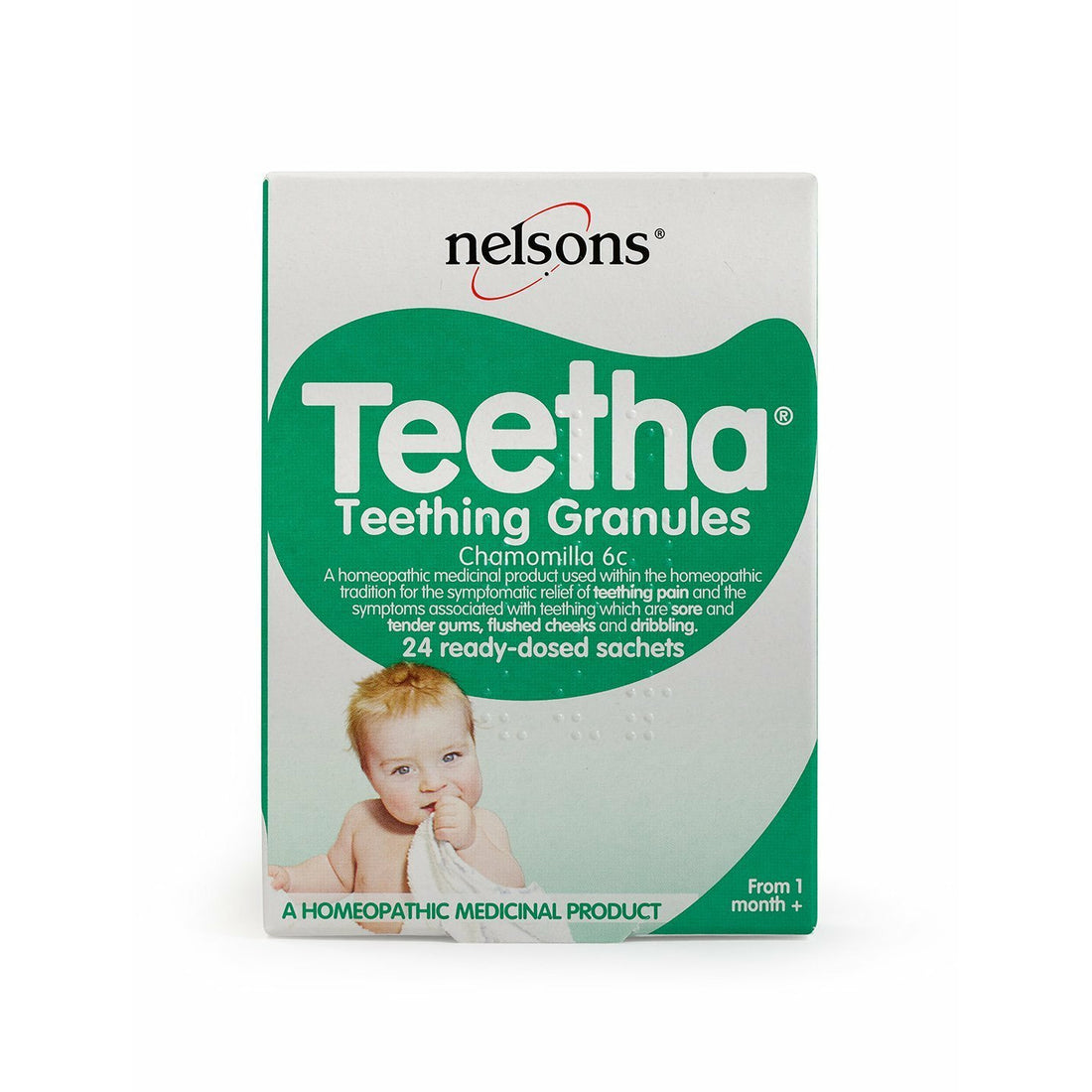 Nelsons Baby Teetha Teething Granules - 24 Sachets – British Pharmacare